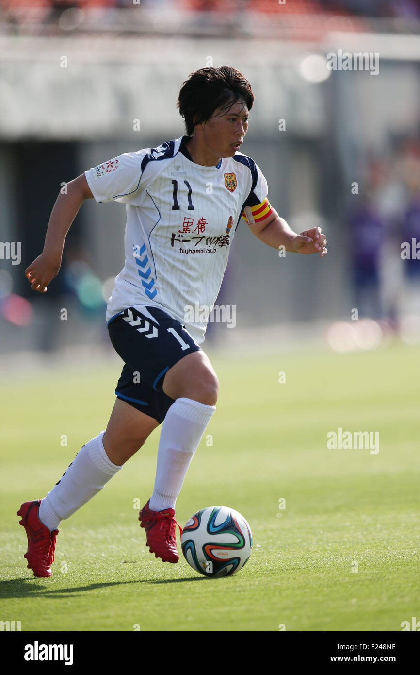 NACK 5 Stadium Omiya, Saitama, Japan. 15th June, 2014. Megumi Takase ...