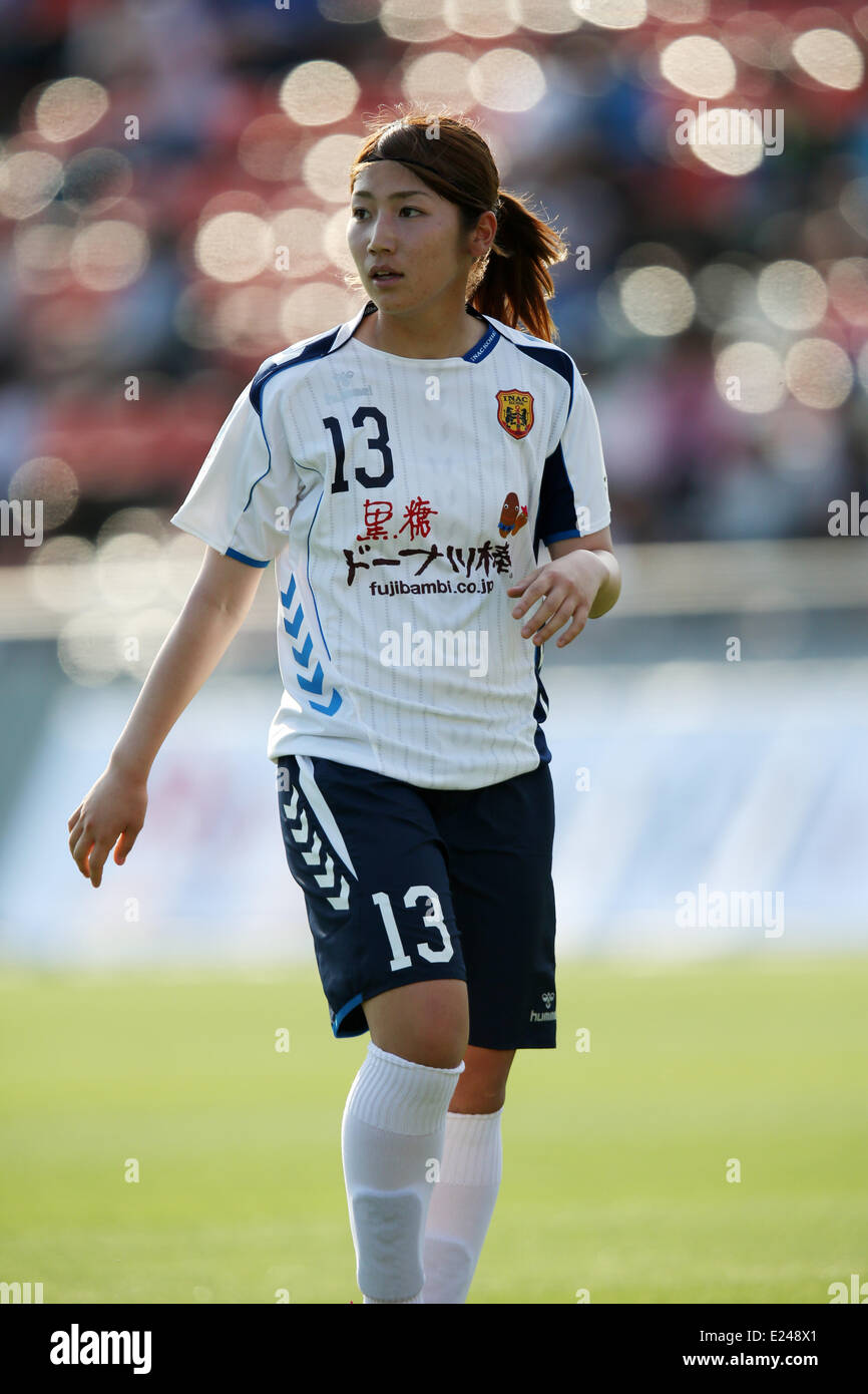 NACK 5 Stadium Omiya, Saitama, Japan. 15th June, 2014. Ayu Nakada (INAC ...