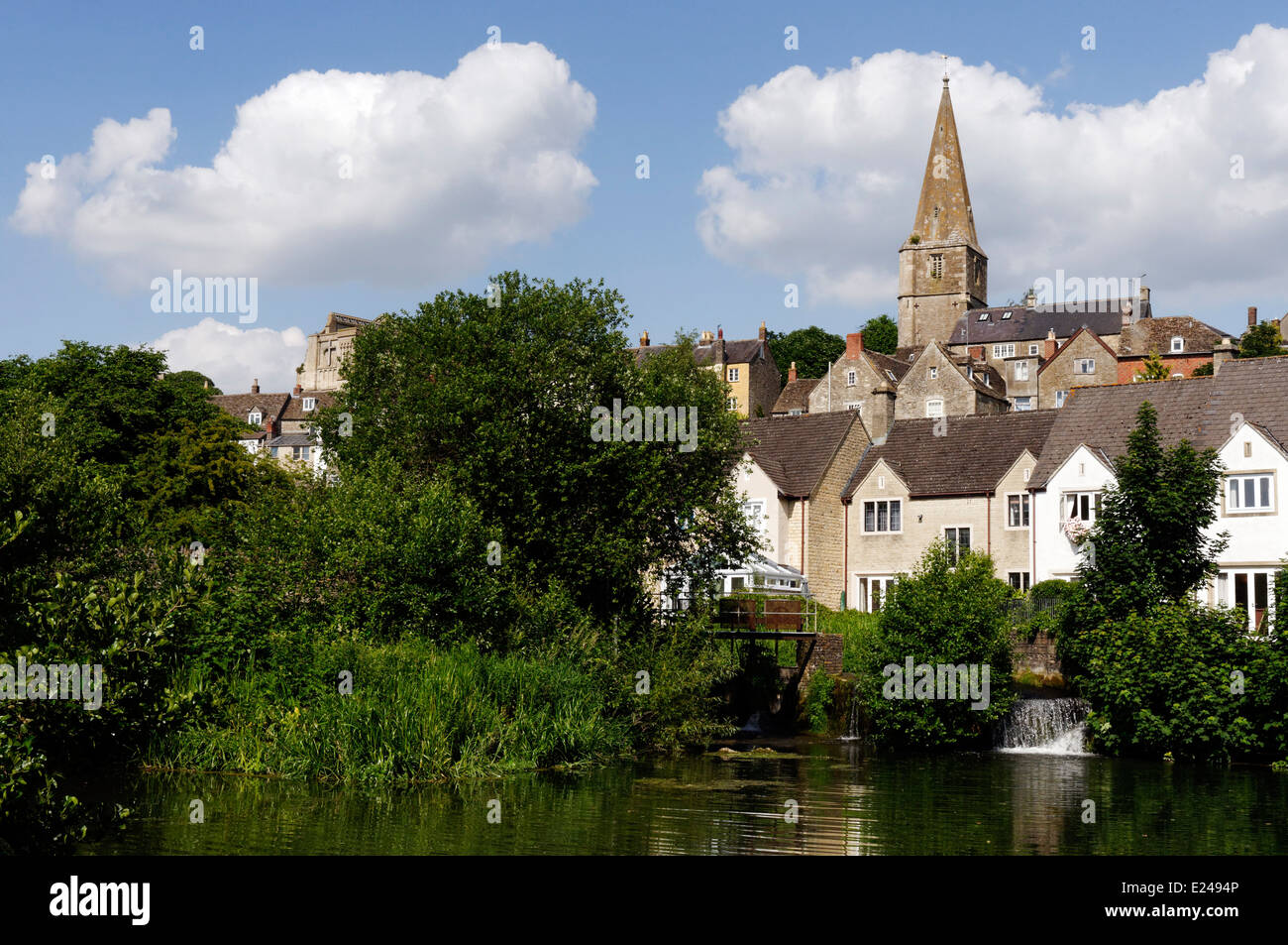 Malmesbury and the River Avon, Wiltshire, England Stock Photo - Alamy