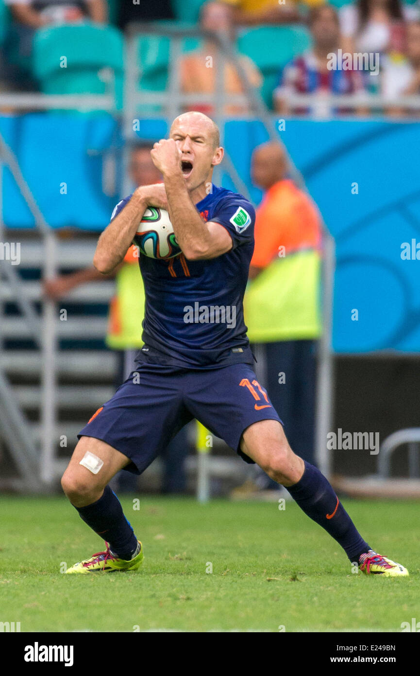 Arjen robben 2014 fifa world cup spain hi-res stock photography and ...
