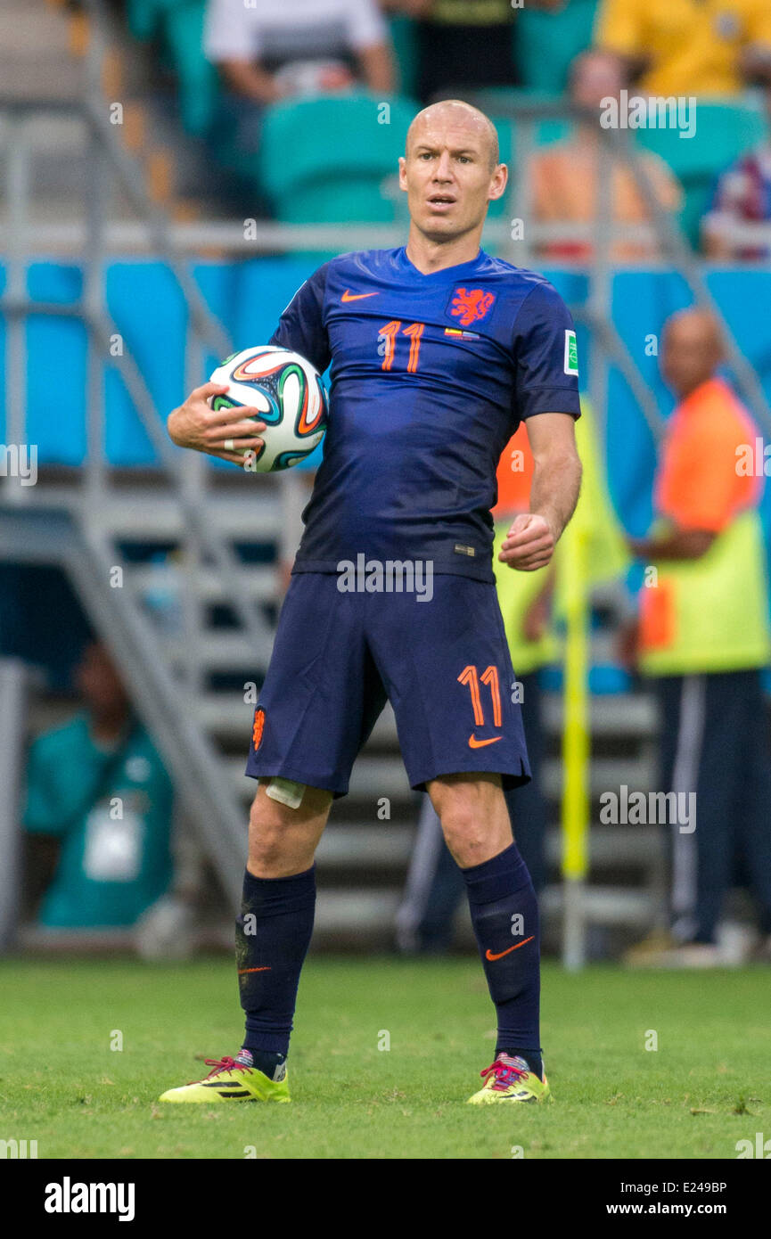Arjen robben 2014 fifa world cup spain hi-res stock photography and ...