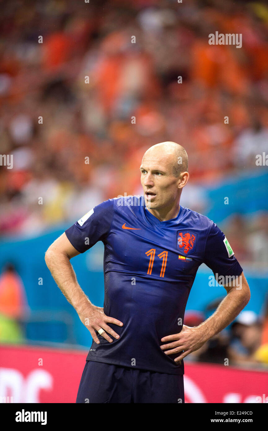 Arjen robben 2014 fifa world cup spain hi-res stock photography and ...