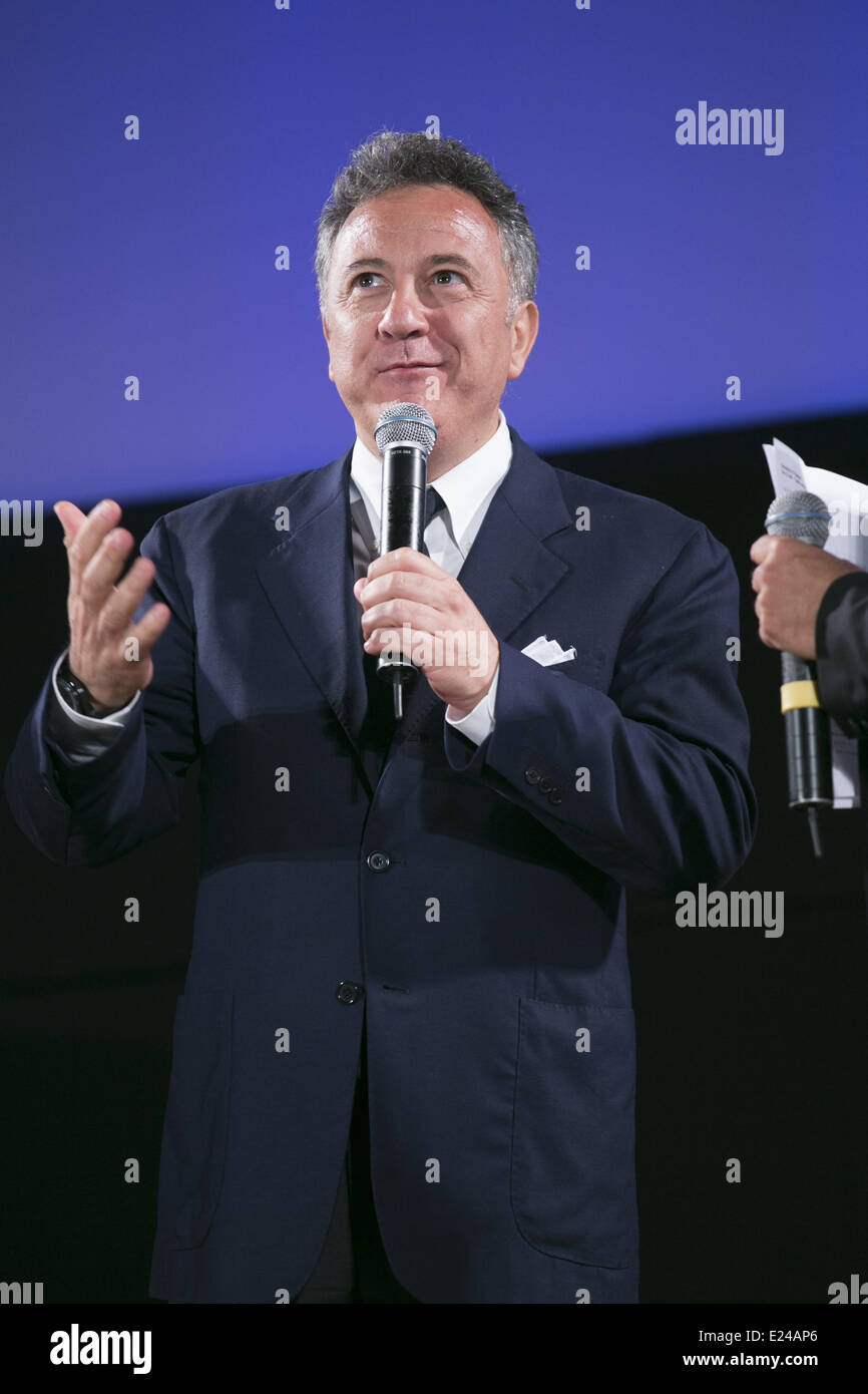 Taormina, Sicily, Italy. 15th June, 2014. Paolo Del Brocco attends the ...