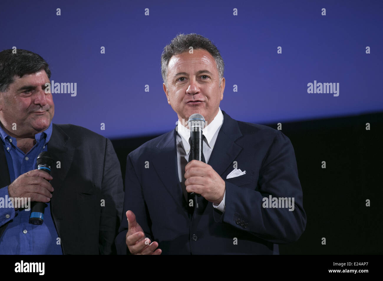 Taormina, Sicily, Italy. 15th June, 2014. Paolo Del Brocco attends the ...