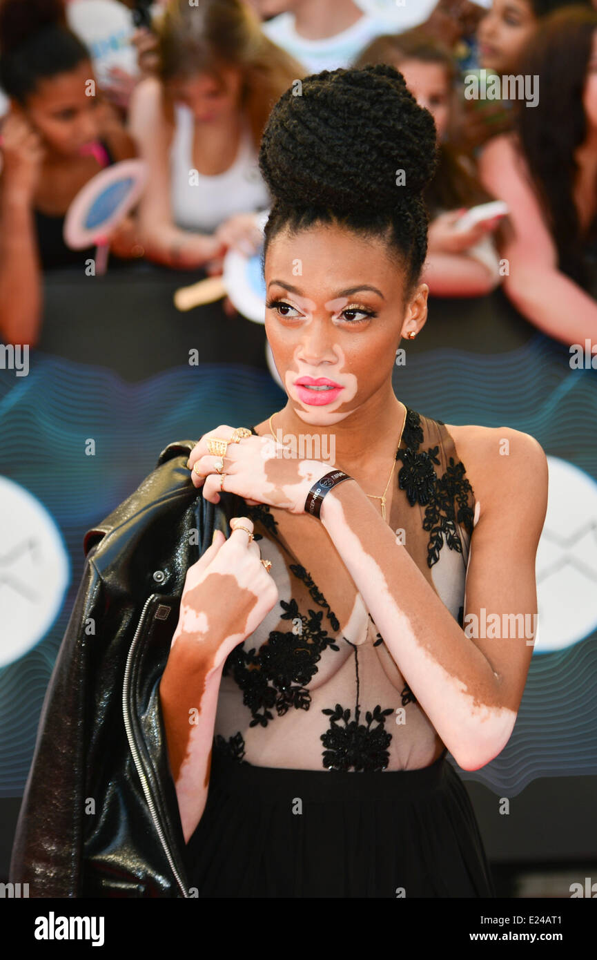 Toronto, Ontario, Canada. 15th June, 2014. Top model WINNIE HARLOW ...