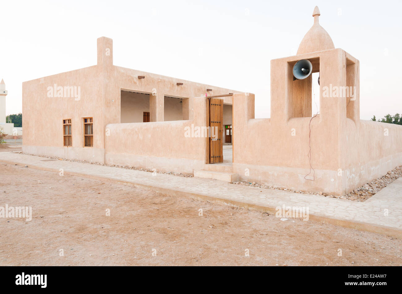 A mosque on a beach (Simaisma) in Doha, Qatar Stock Photo - Alamy