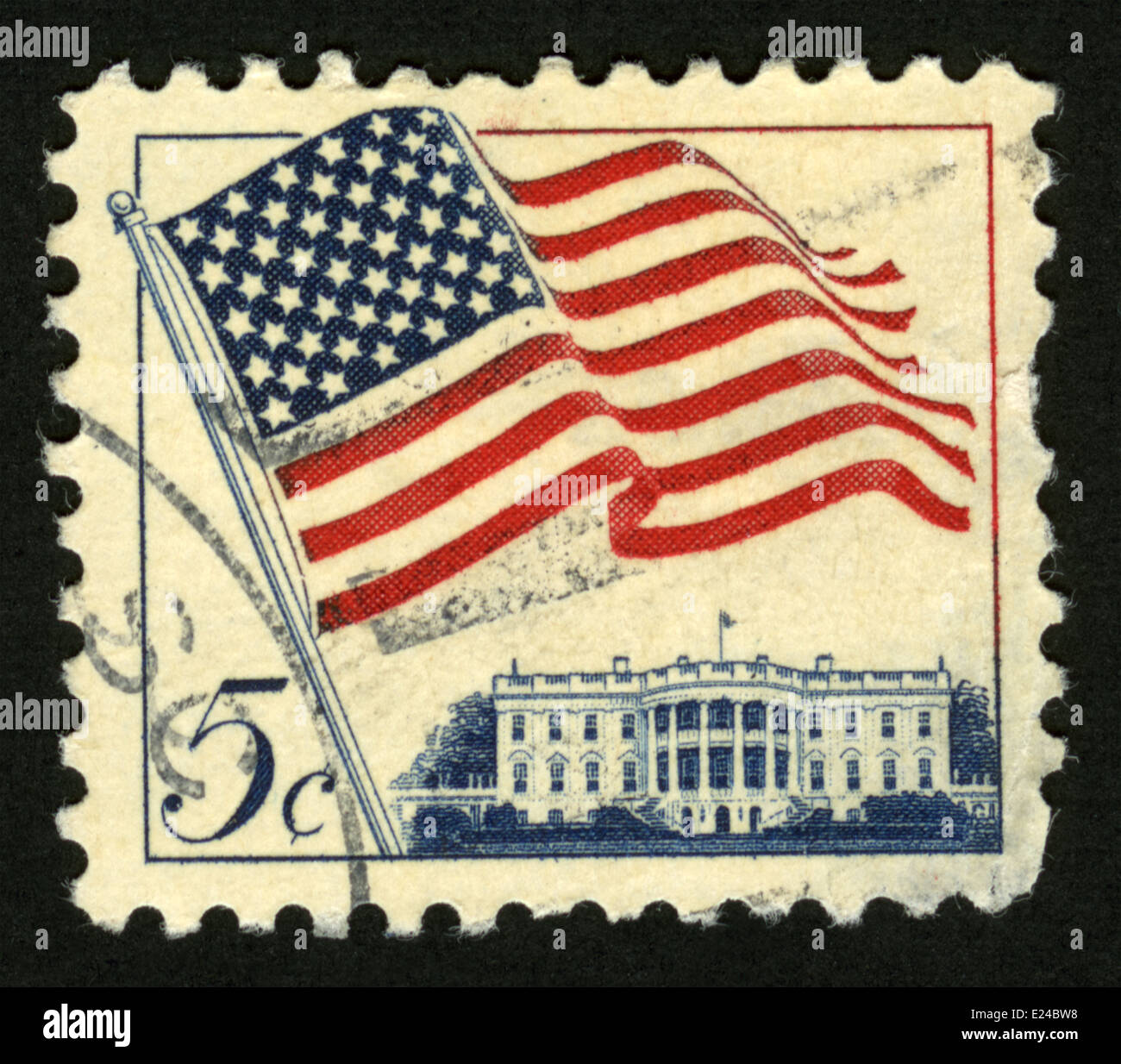 American flag images drawing hi-res stock photography and images - Alamy