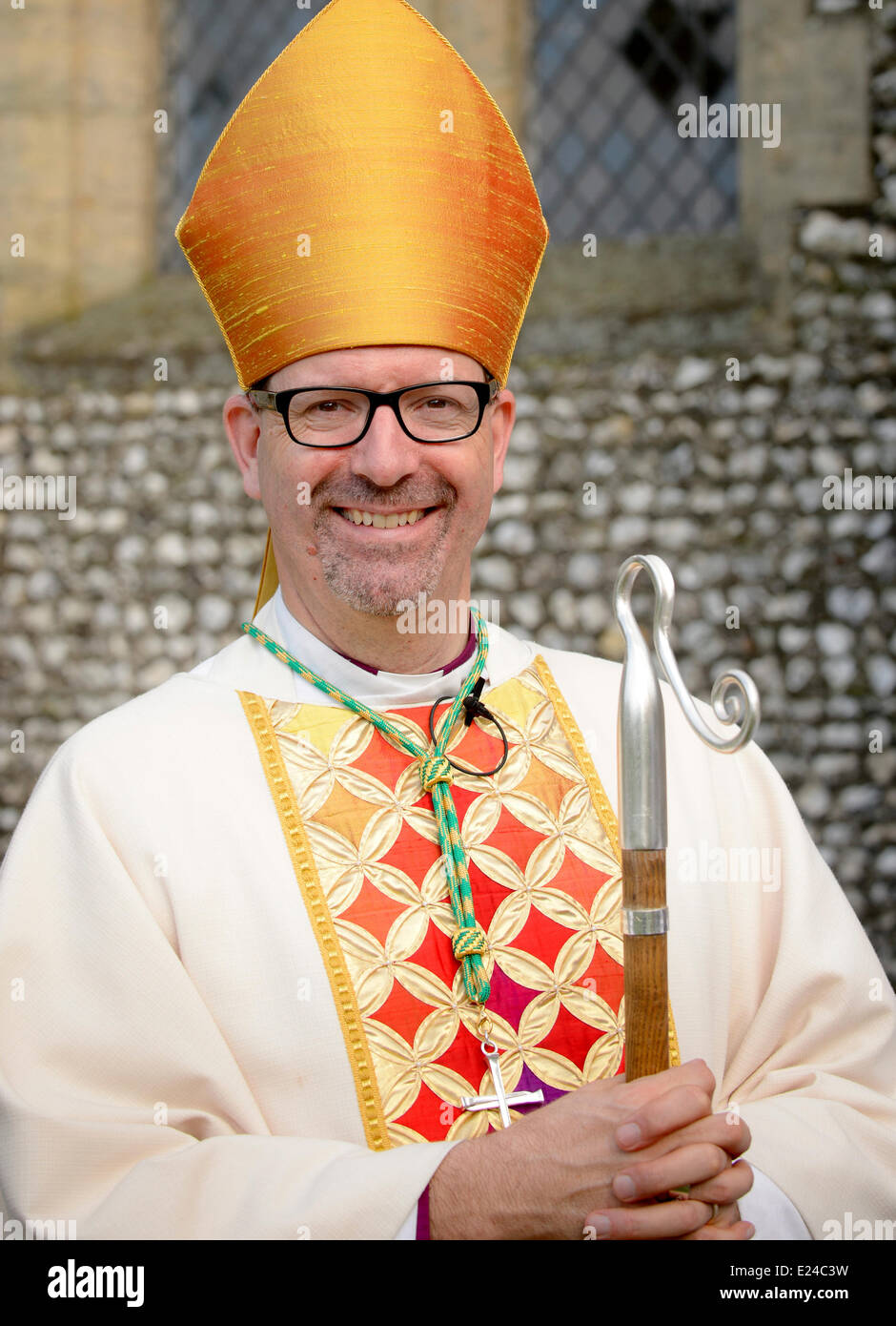 West Sussex, UK. 15th June, 2014. First time a serving Bishop in the ...