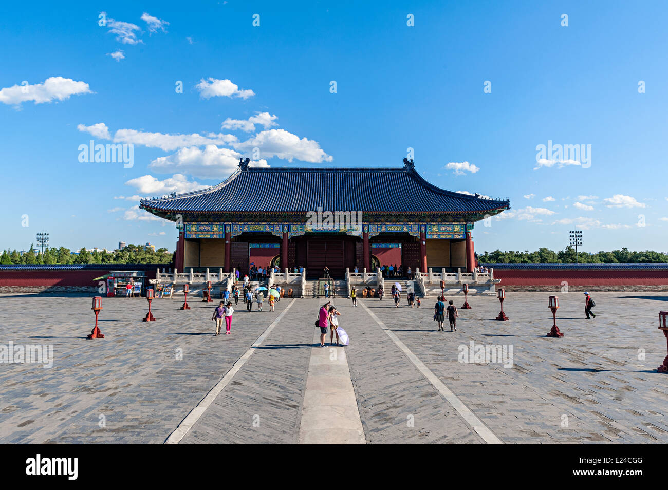 The buildings in Temple of Heaven Stock Photo - Alamy