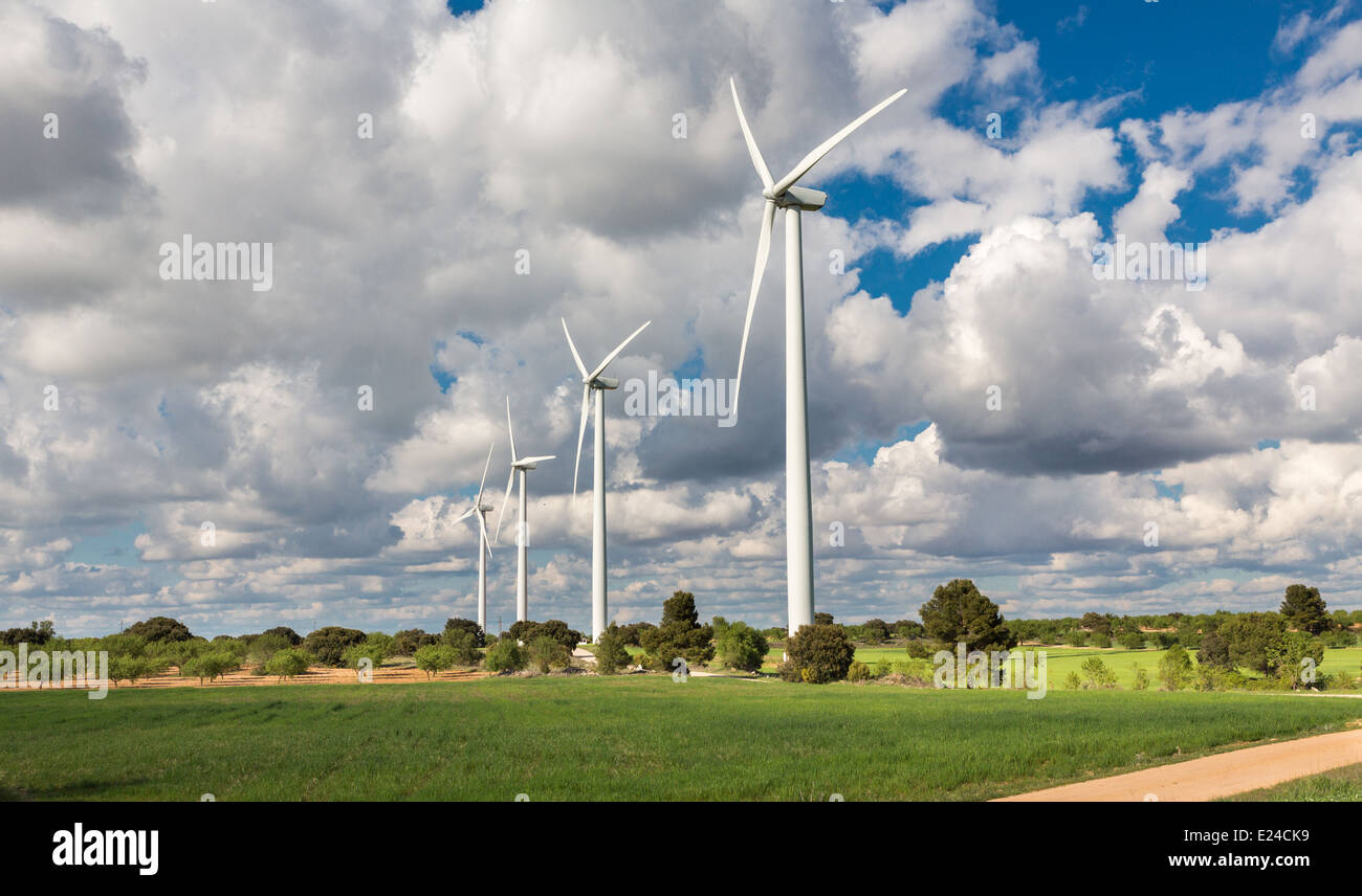 Large wind turbine set hi-res stock photography and images - Alamy