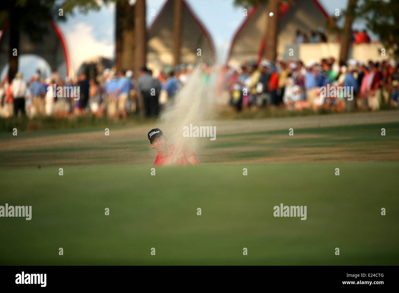 Pinehurst, North Carolina, USA. 15th June, 2014. Erik Compton (USA ...