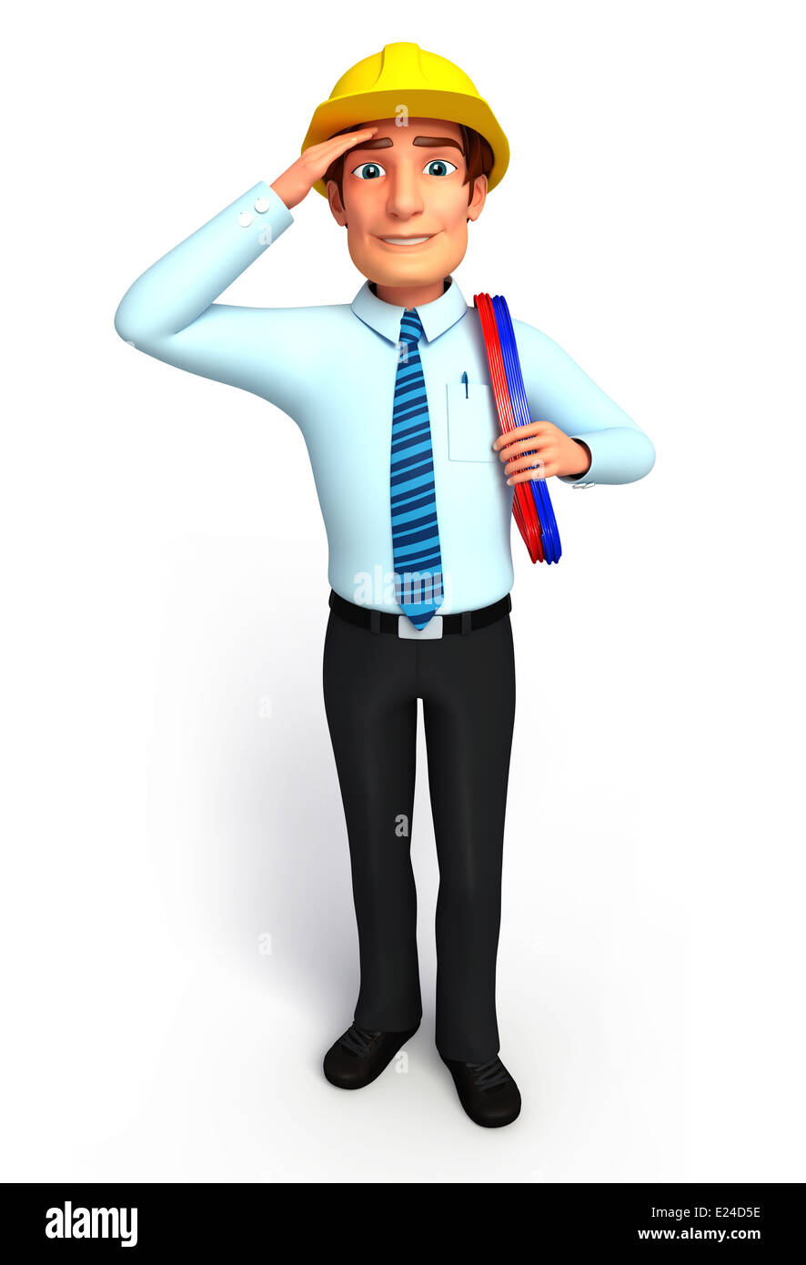 Young Service man Stock Photo - Alamy