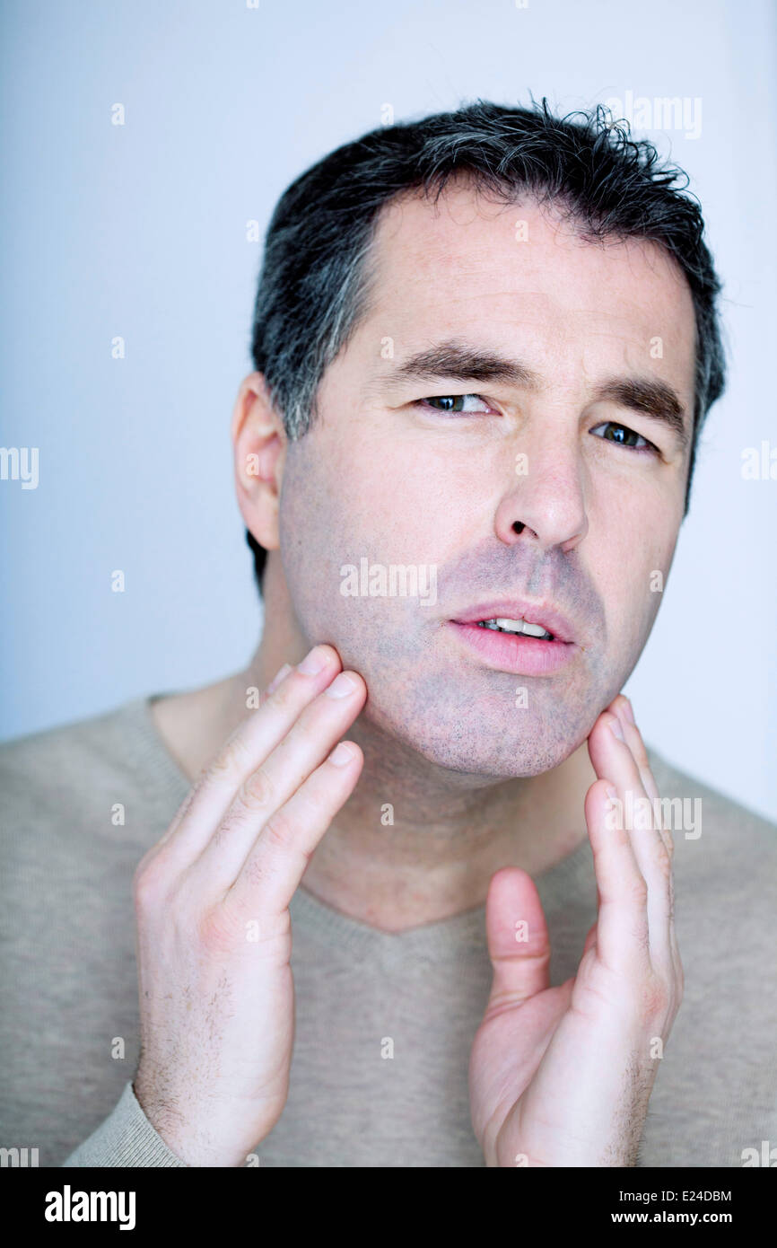 Face inside face man hi-res stock photography and images - Alamy