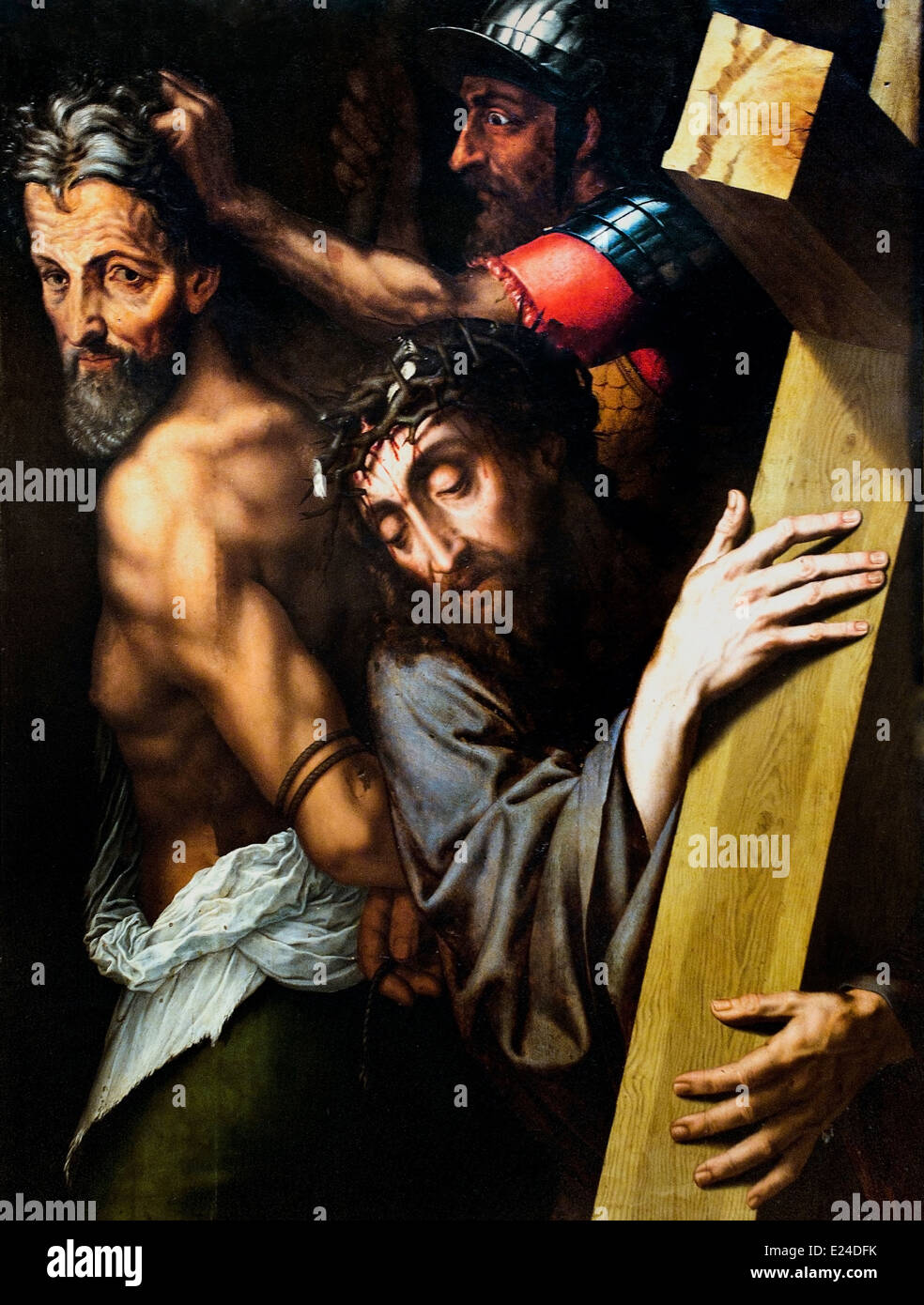 Michiel coxie crucifixion hi-res stock photography and images - Alamy
