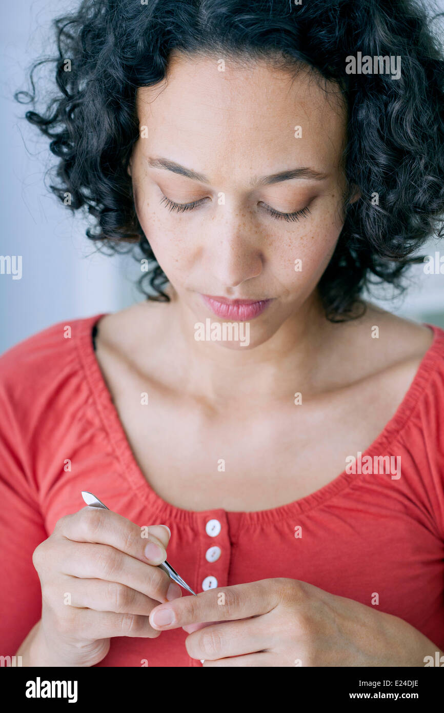 Splinter hand hi-res stock photography and images - Alamy