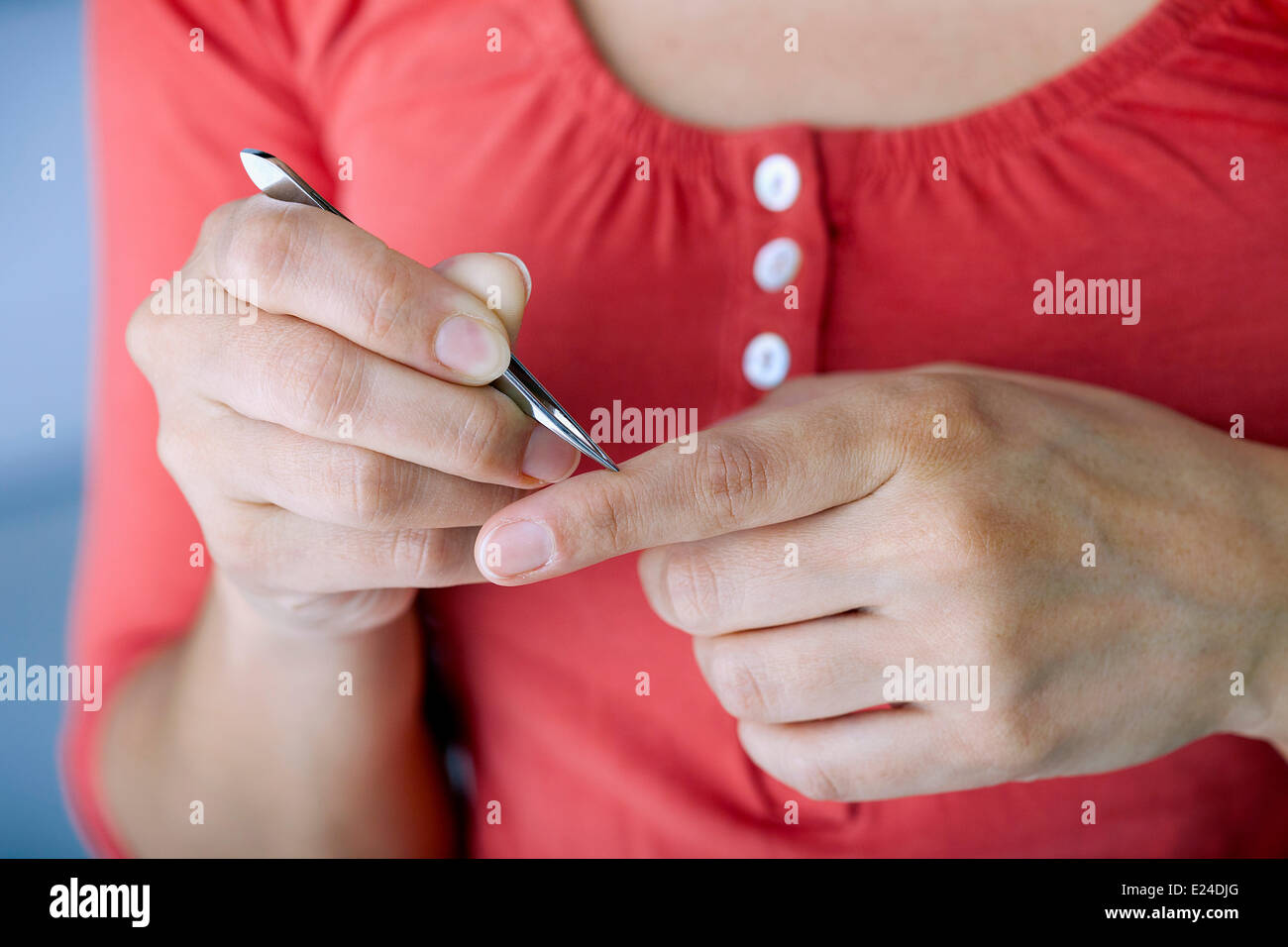 Splinter finger hi-res stock photography and images - Alamy