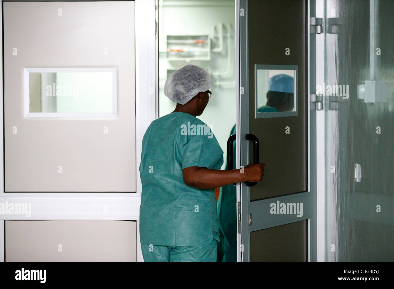 A hospital in africa Stock Photo - Alamy