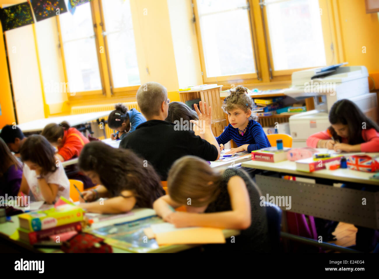 Hearing impaired student hi-res stock photography and images - Alamy