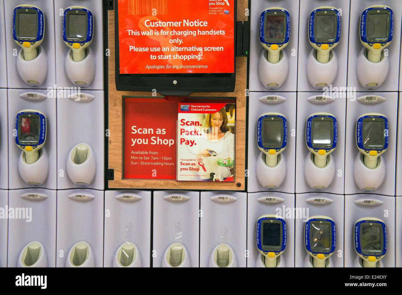Tesco Scan As You Shop High Resolution Stock Photography and Images - Alamy