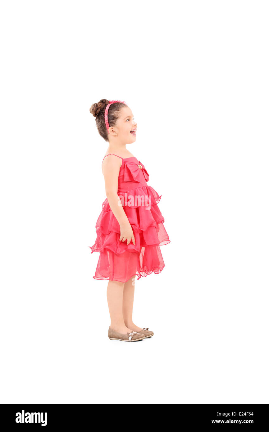 Little Girl In Dress Profile