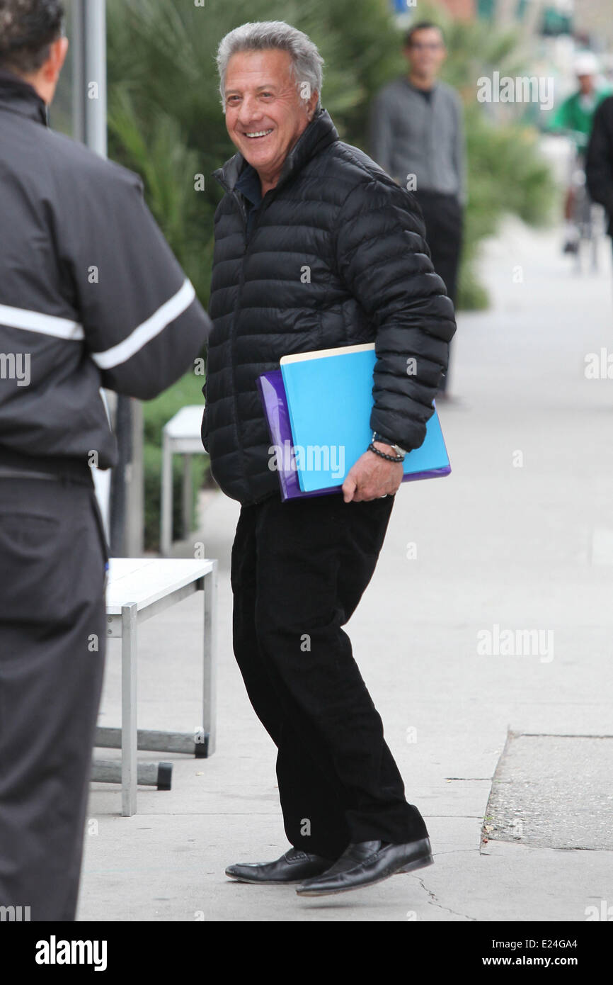 Dustin Hoffman out and about in Santa Monica. Santa Monica, California ...