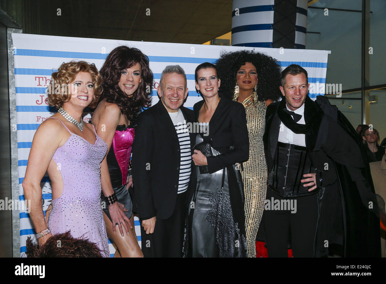 French designer Jean Paul Gaultier opens his exhibition at the Kunsthal ...