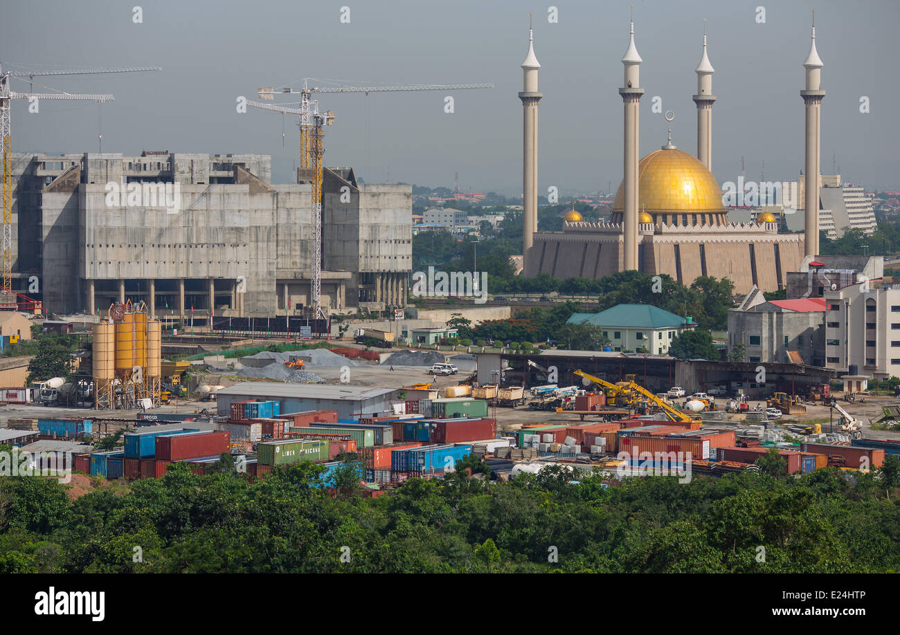 Abuja national mosque nigeria hi-res stock photography and images - Alamy
