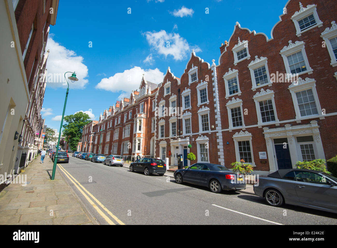 Regent Street in Nottingham City Centre, Nottinghamshire England UK ...