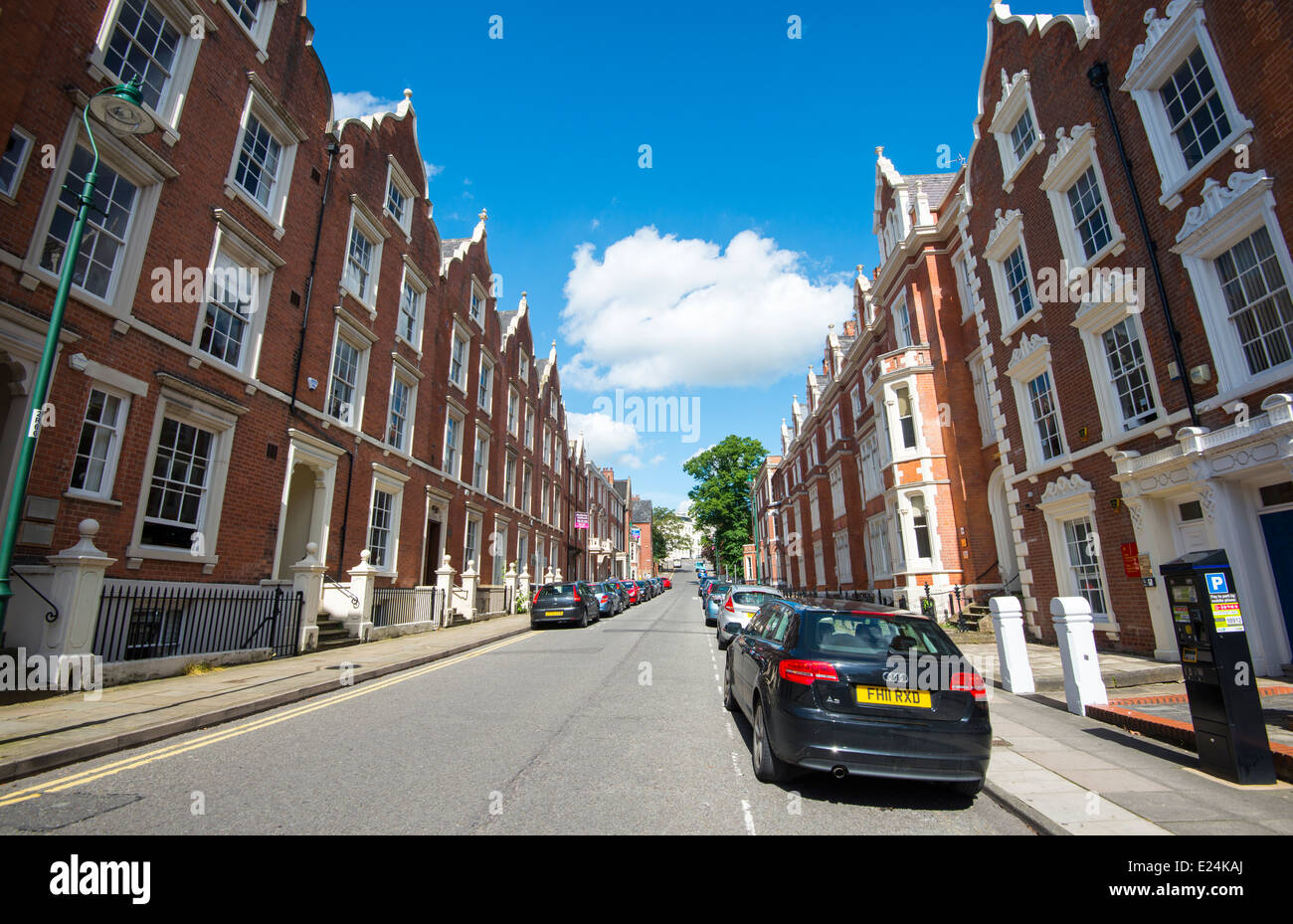 Regent Street in Nottingham City Centre, Nottinghamshire England UK ...