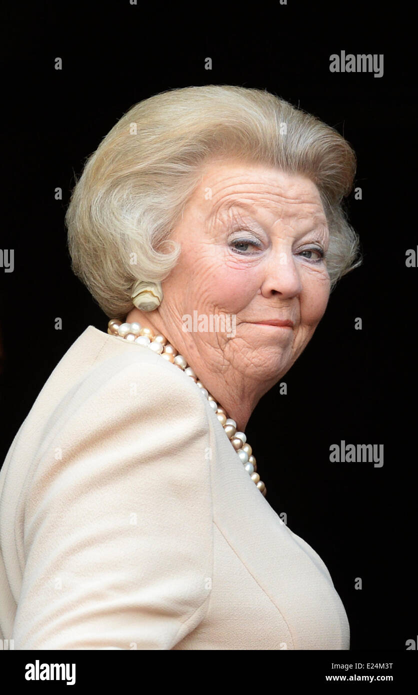 Princess Beatrix of The Netherlands at the award ceremony of the silver ...