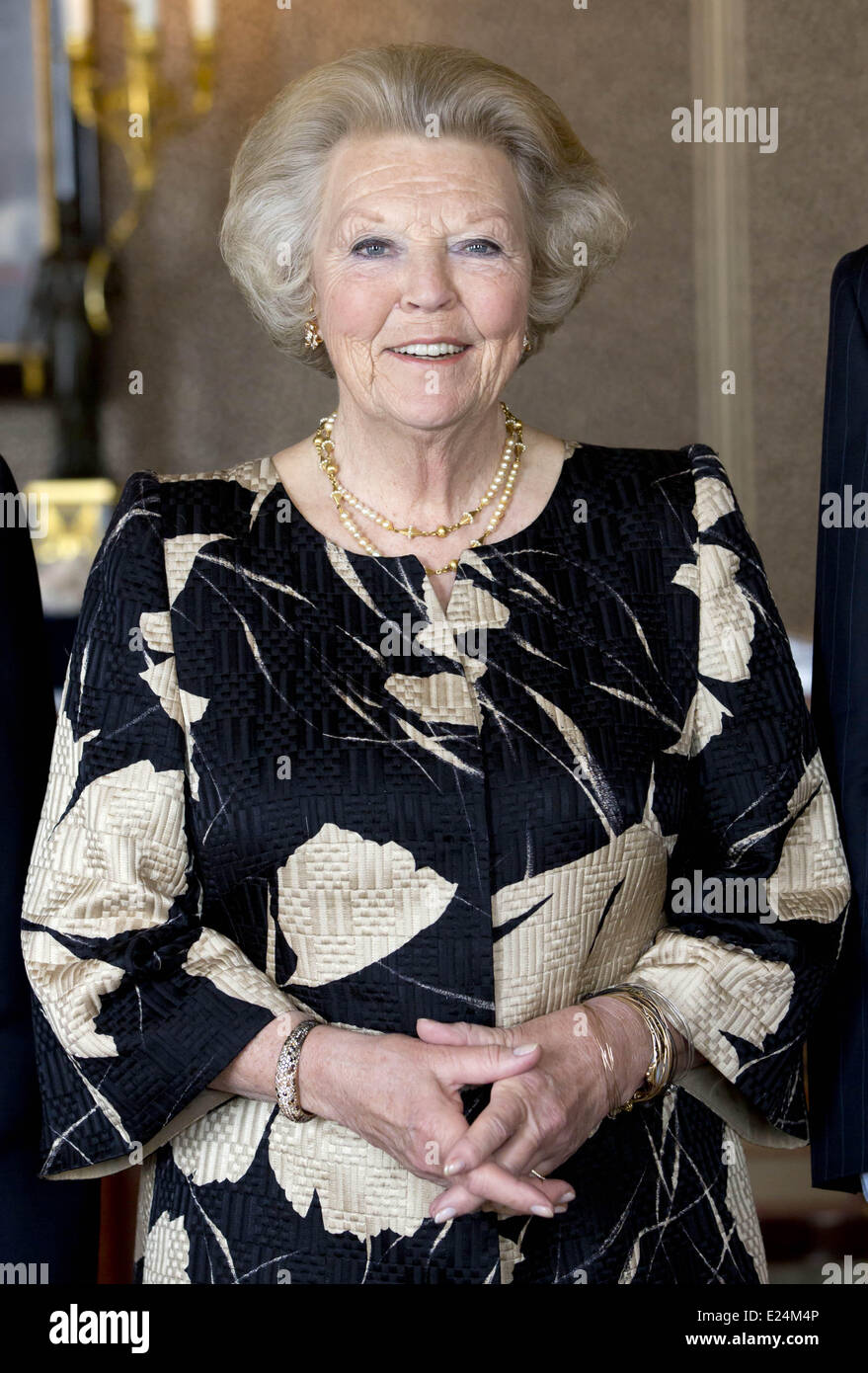 Princess Beatrix of The Netherlands at the award ceremony of the silver ...