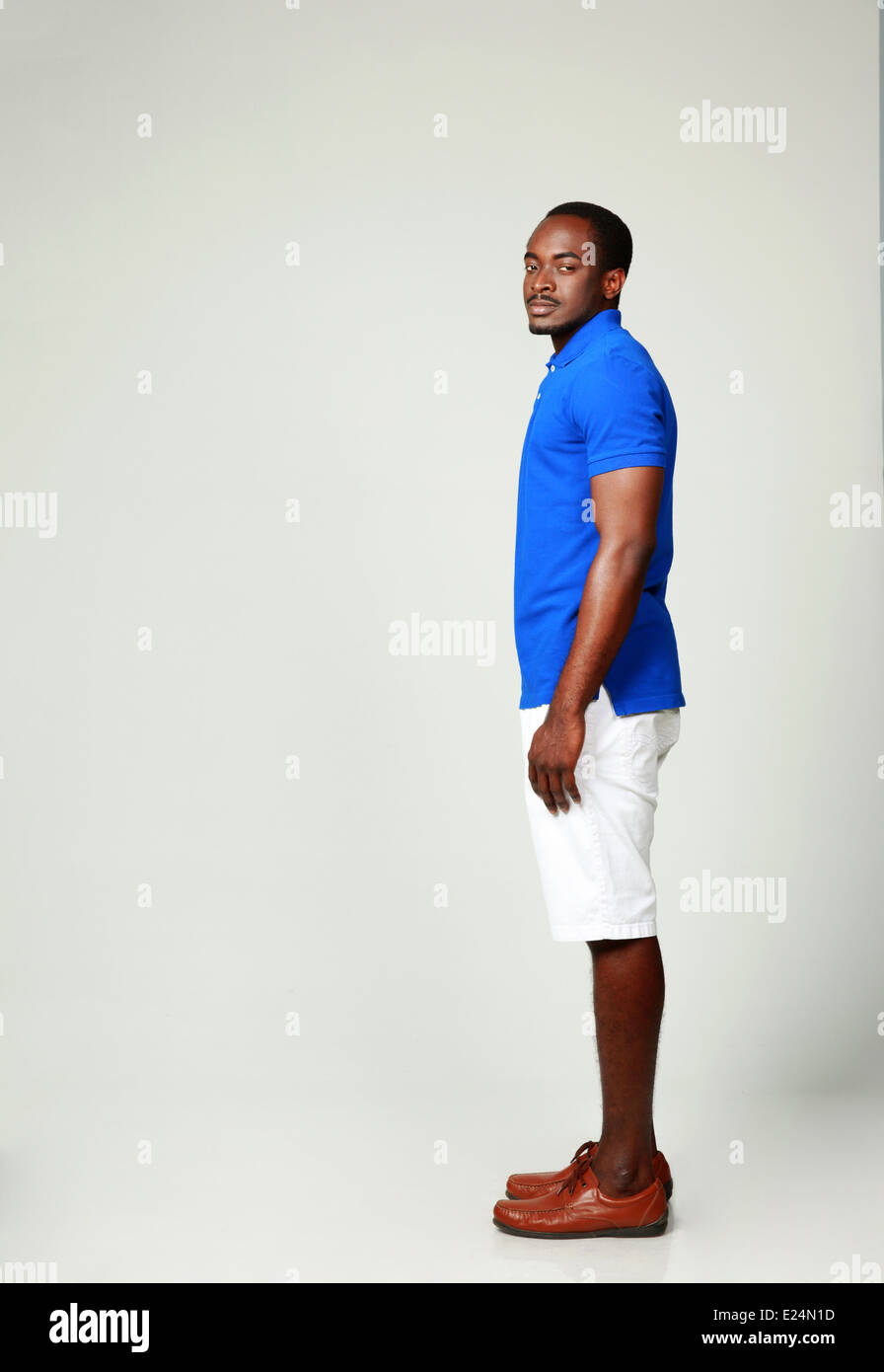 Side Portrait Cool Black Guy Stock Photos & Side Portrait Cool Black ...