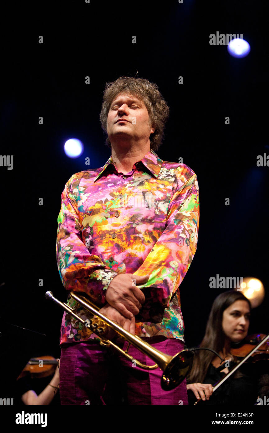 Eric Vloeimans performing at North Sea Jazz at Port of Rotterdam. Where ...
