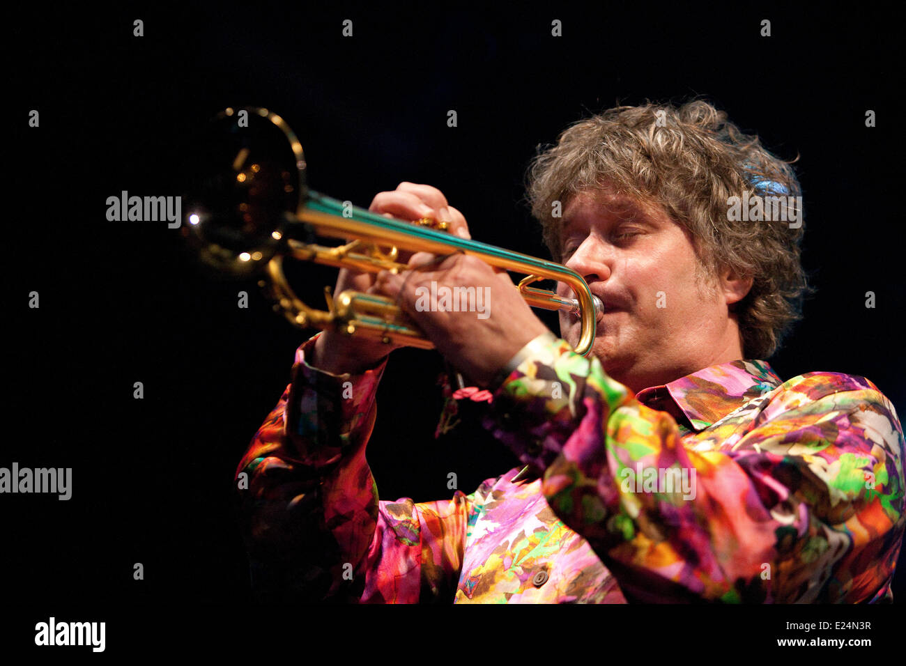 Eric Vloeimans performing at North Sea Jazz at Port of Rotterdam. Where ...