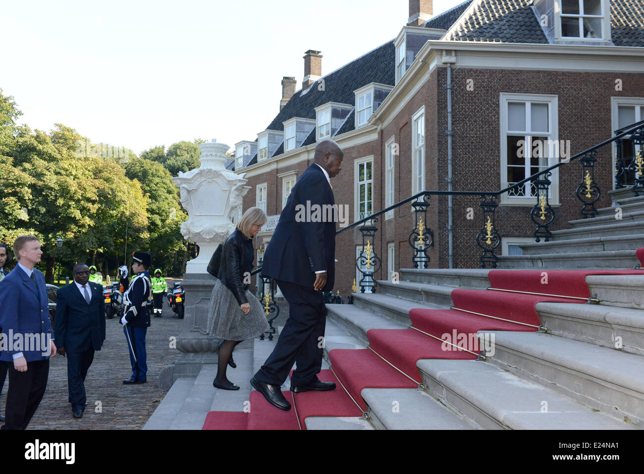 Yoweri Kaguta Museveni, the President from Uganda visits the ...