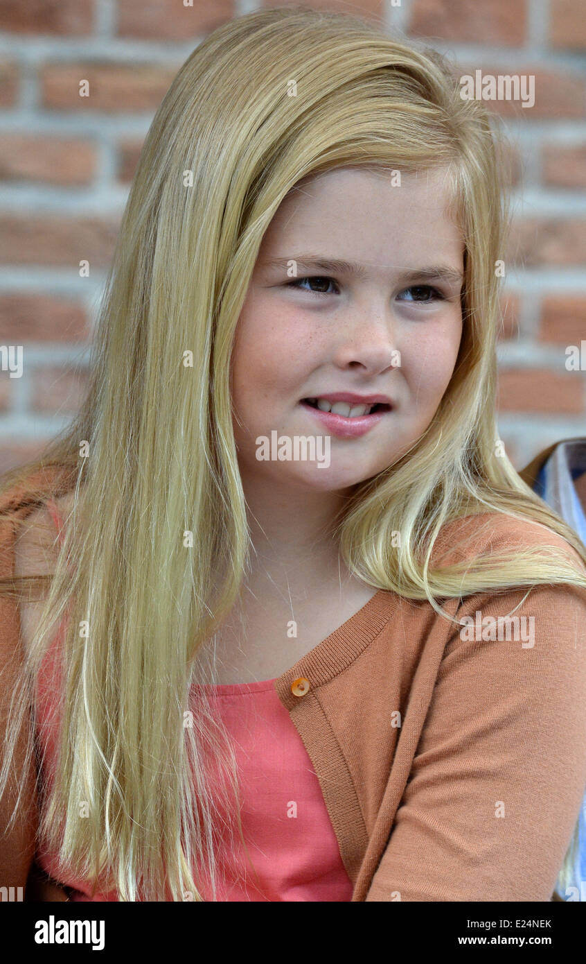 Catharina-Amalia Princess of Orange posing for the annual photocall at ...