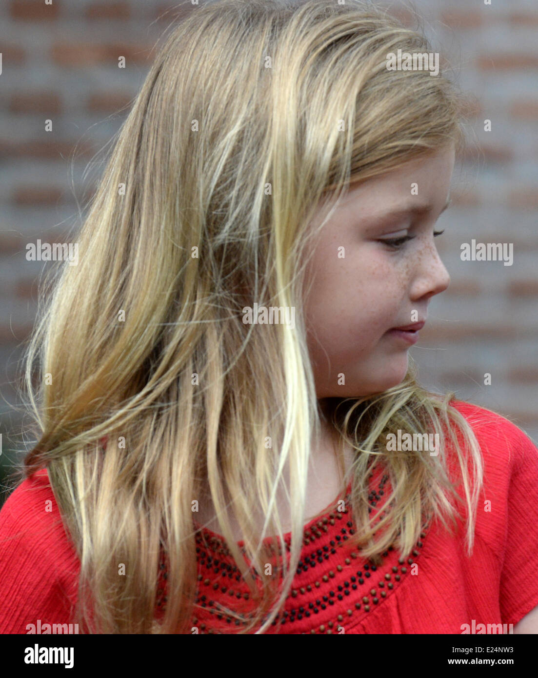 Catharina-Amalia Princess of Orange posing for the annual photocall at ...