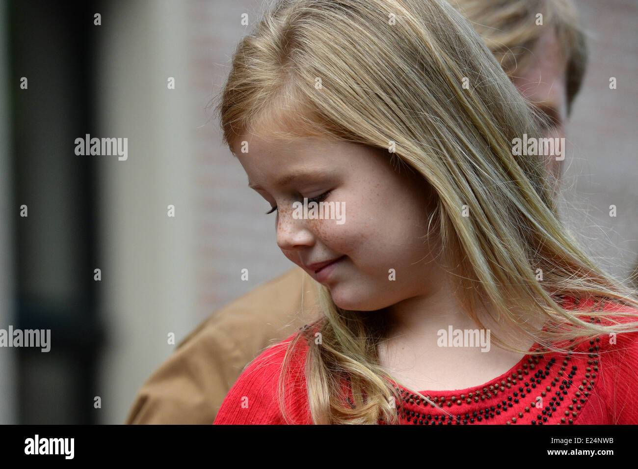 Catharina-Amalia Princess of Orange posing for the annual photocall at ...