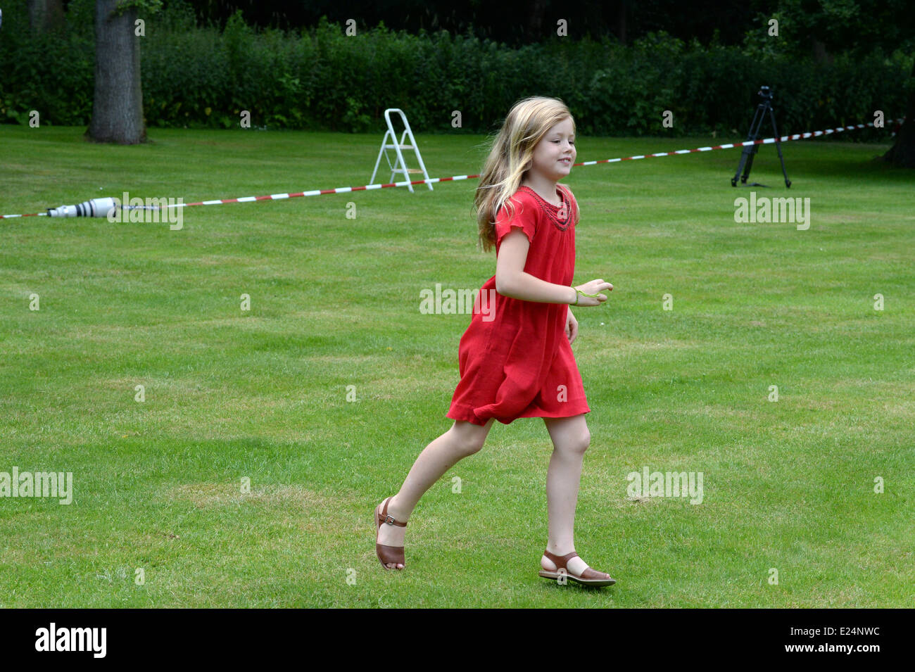 Catharina-Amalia Princess of Orange posing for the annual photocall at ...