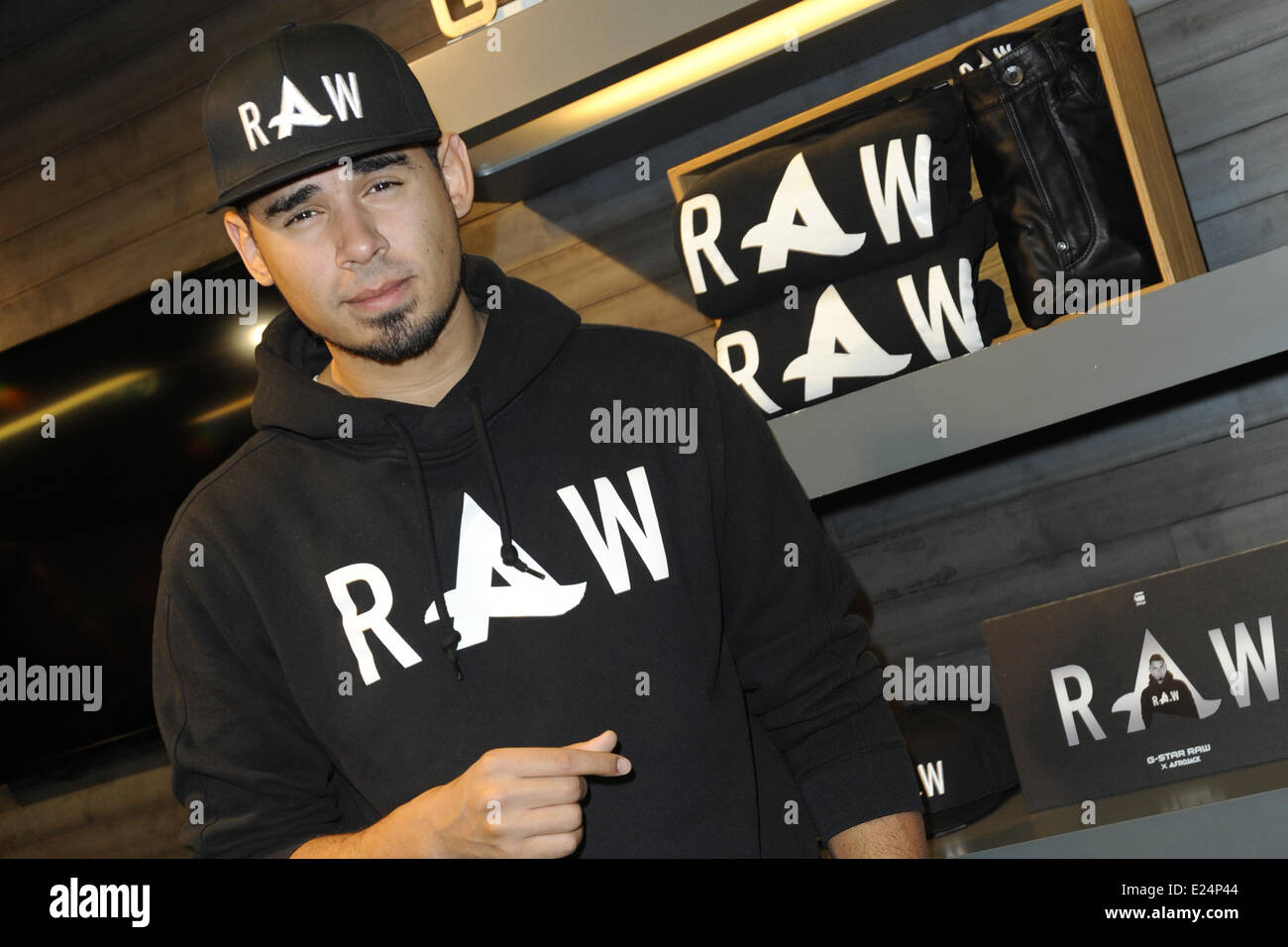 DJ Afrojack launching his limited collection by G-Star RAW. Featuring ...