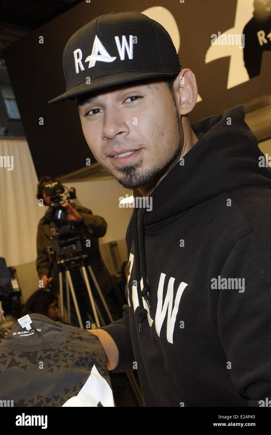 DJ Afrojack launching his limited collection by G-Star RAW. Featuring ...