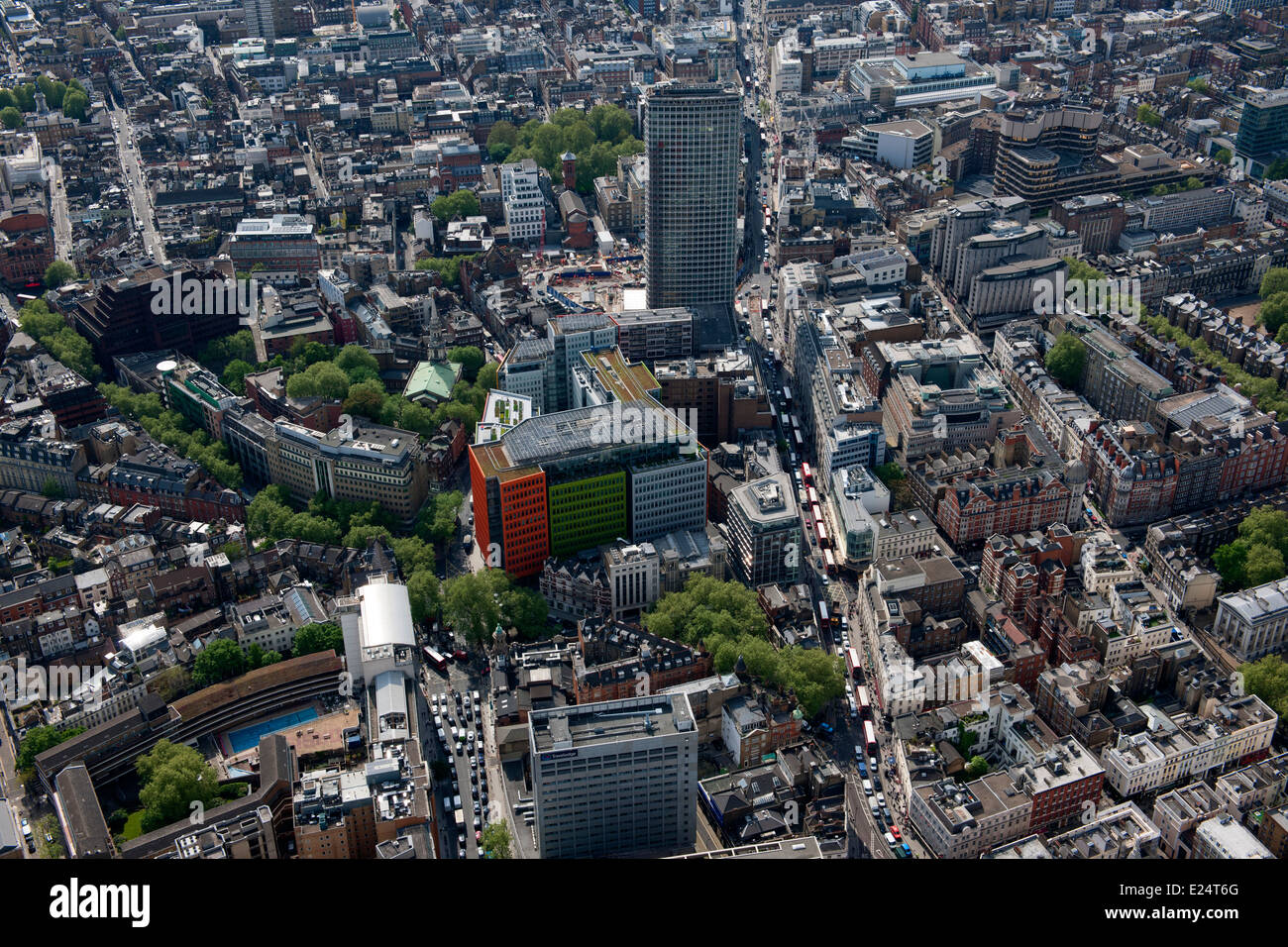 Aerial view holborn london hi-res stock photography and images - Alamy