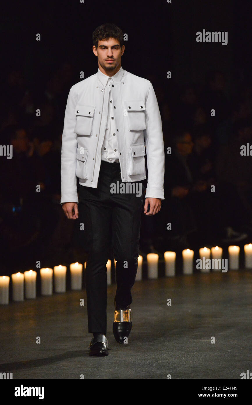 Paris Fashion Week Autumn / Winter 2013 - Givenchy Men -Catwalk Where ...