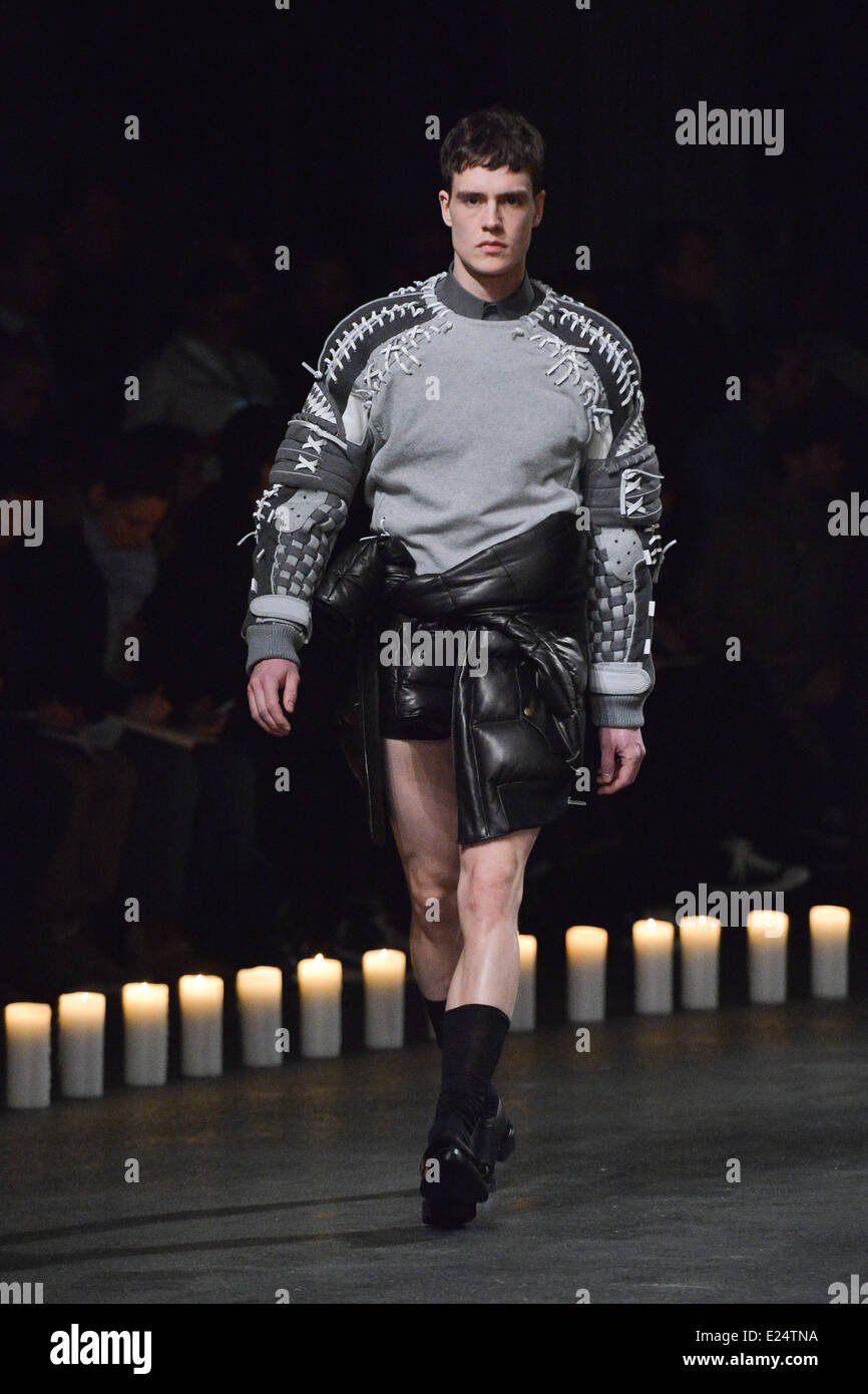 Paris Fashion Week Autumn / Winter 2013 - Givenchy Men -Catwalk Where ...