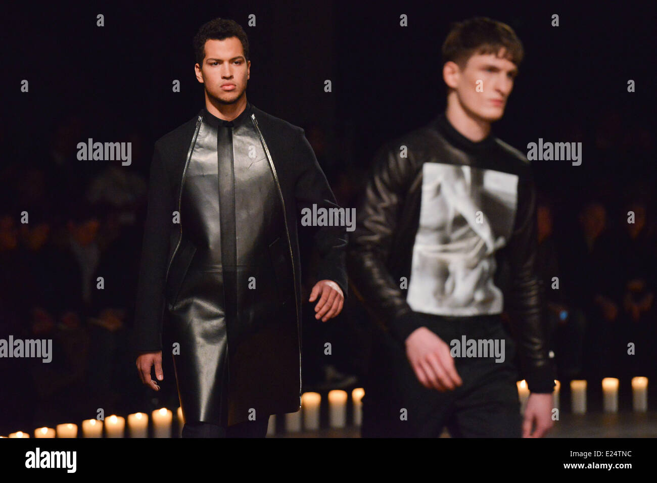 Paris Fashion Week Autumn / Winter 2013 - Givenchy Men -Catwalk Where ...