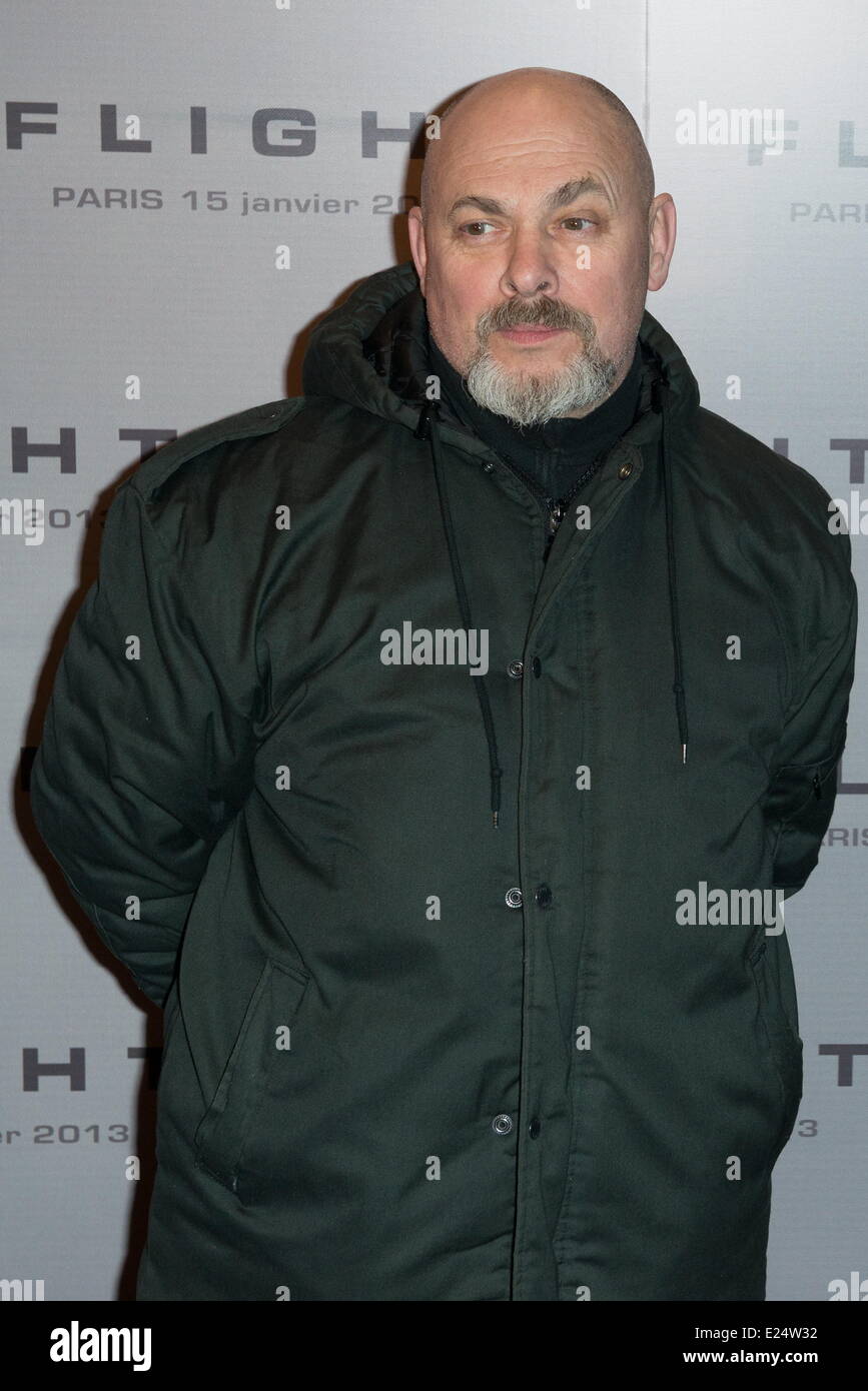 Marc Caro attends the 'Flight' Paris Premiere at Cinema Gaumont ...