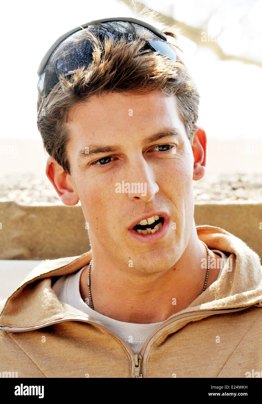 Previously unissued picture dated 01/11/2012 of Captain Simon Beattie a ...