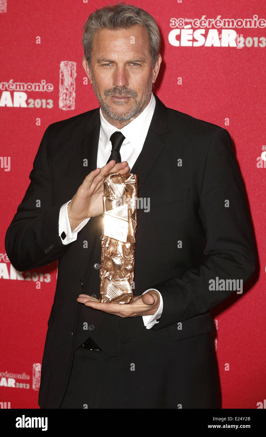 38th Cesar Cinema Awards at the Chatelet Theatre - Press Room Featuring ...