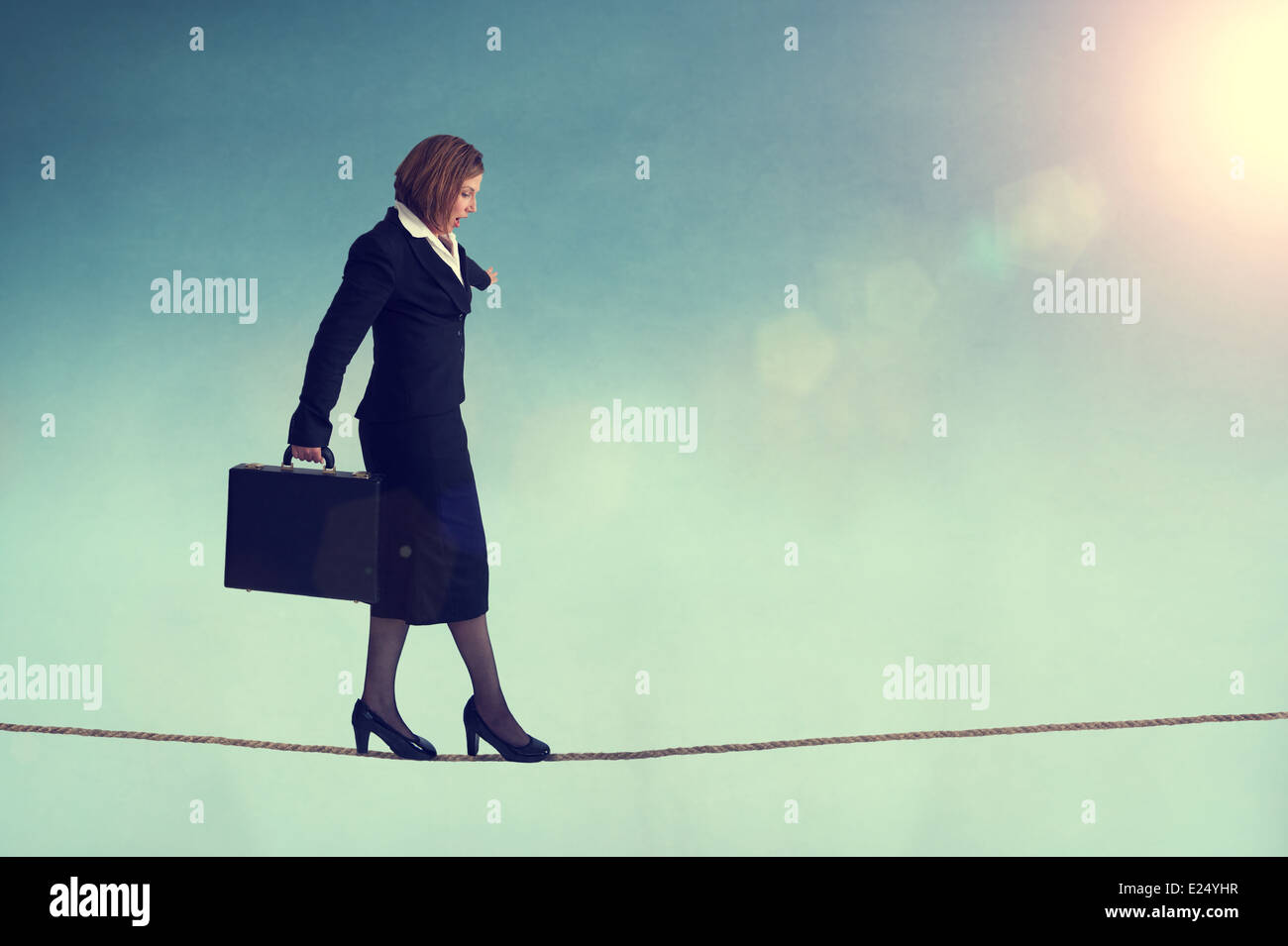 High_wire hi-res stock photography and images - Alamy