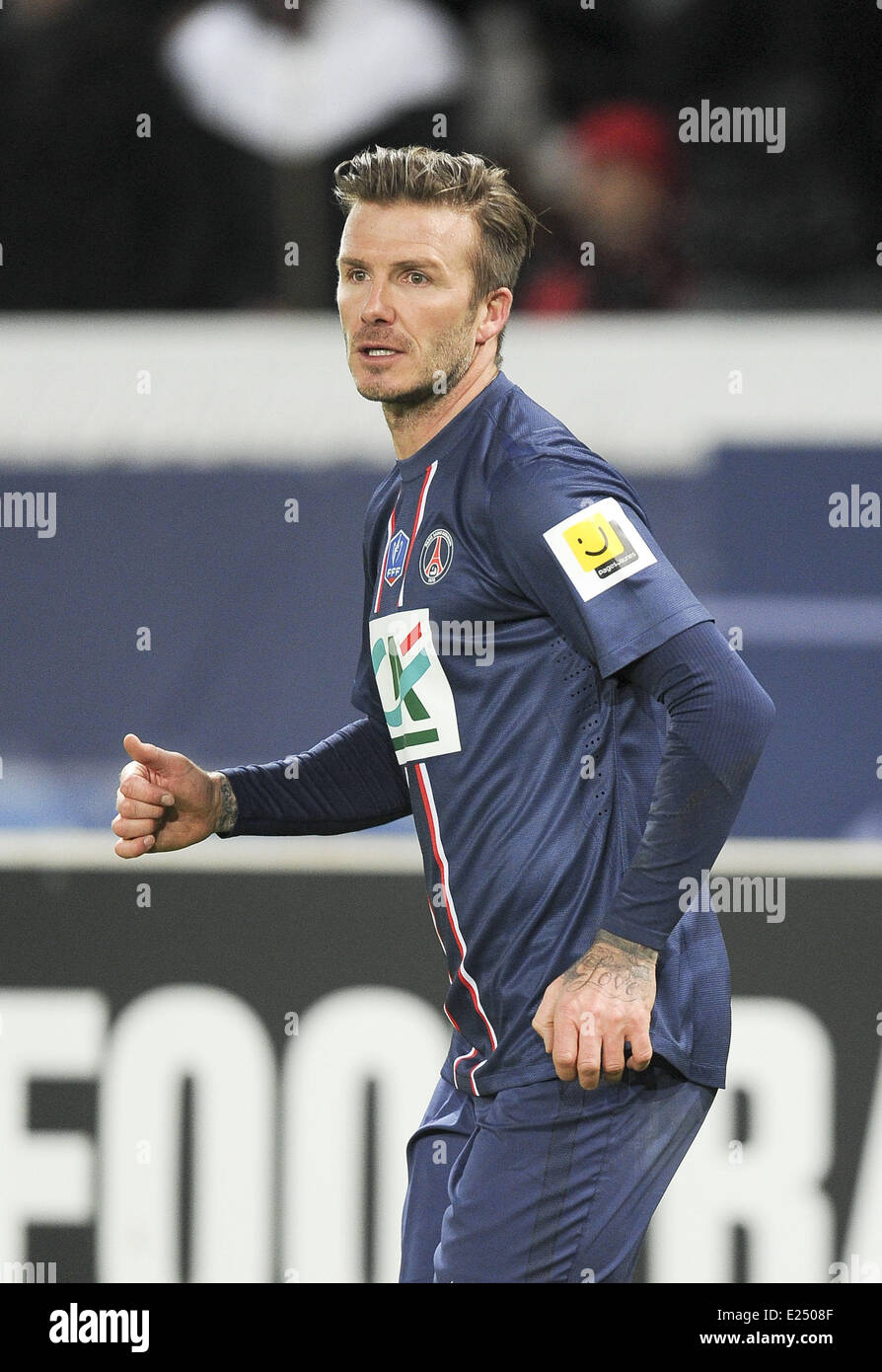 David Beckham made his full debut for Paris Saint Germain against ...